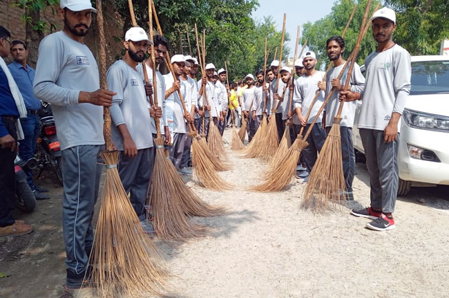 निगम में मनाया गया गांधी जयंती महोत्सव - UdayBhoomi